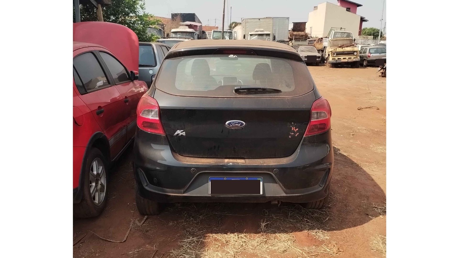 FORD/KA SE AT 1.5 HA C - PRETA - 2019 / 2019